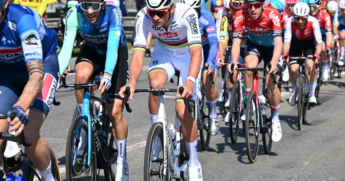 Final startlist Amstel Gold Race with Mathieu van der Poel, Tom Pidcock ...