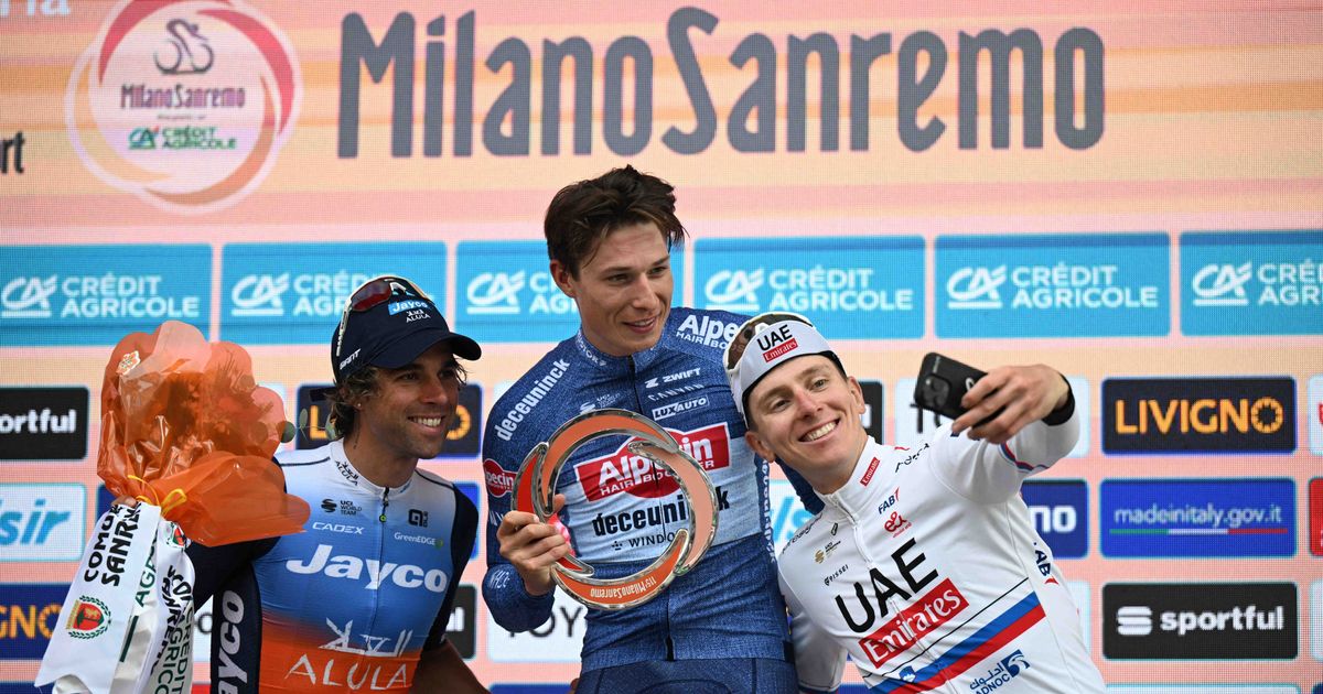 Final Startlist Milano-Sanremo 2025 | Tadej Pogacar, Mathieu van der ...