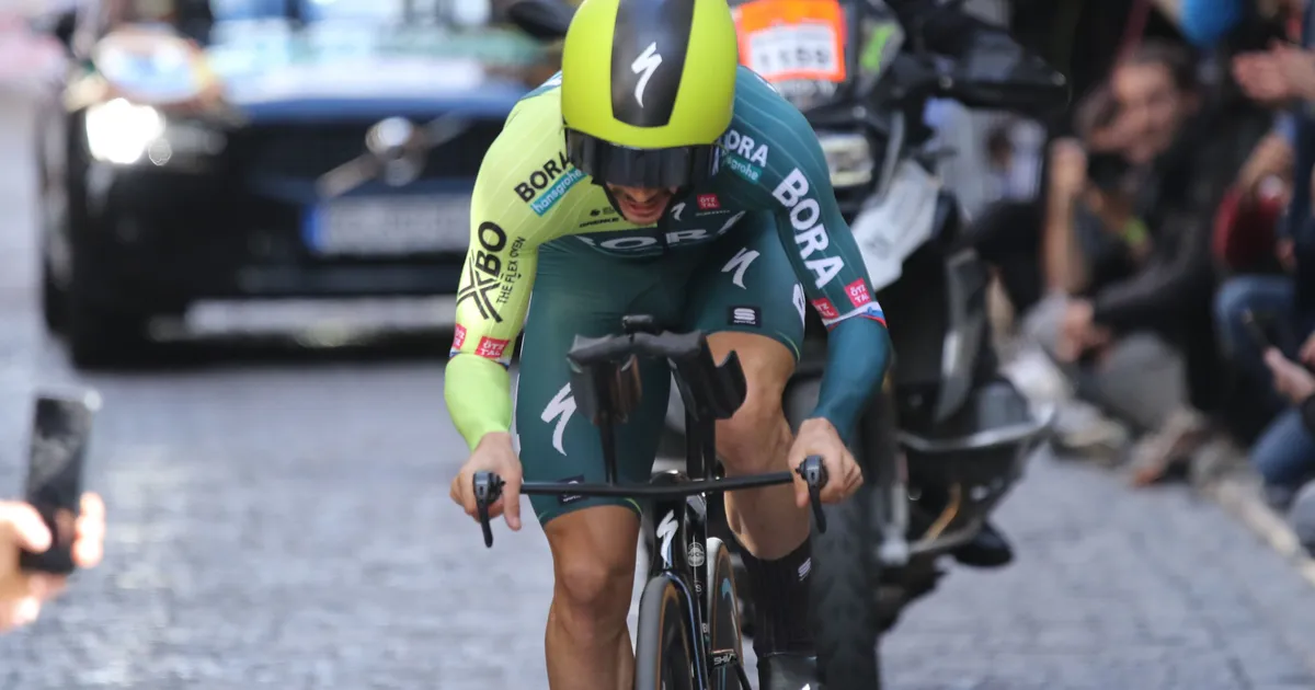 "I stayed on the bike so that's quite the improvement from yesterday ...