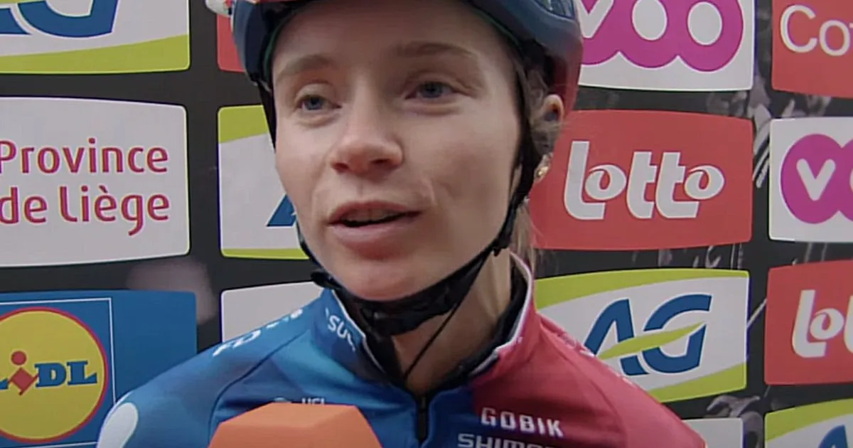 "I stopped to pee, and the commissaries blocked me from coming back to the peloton" - Evita ...