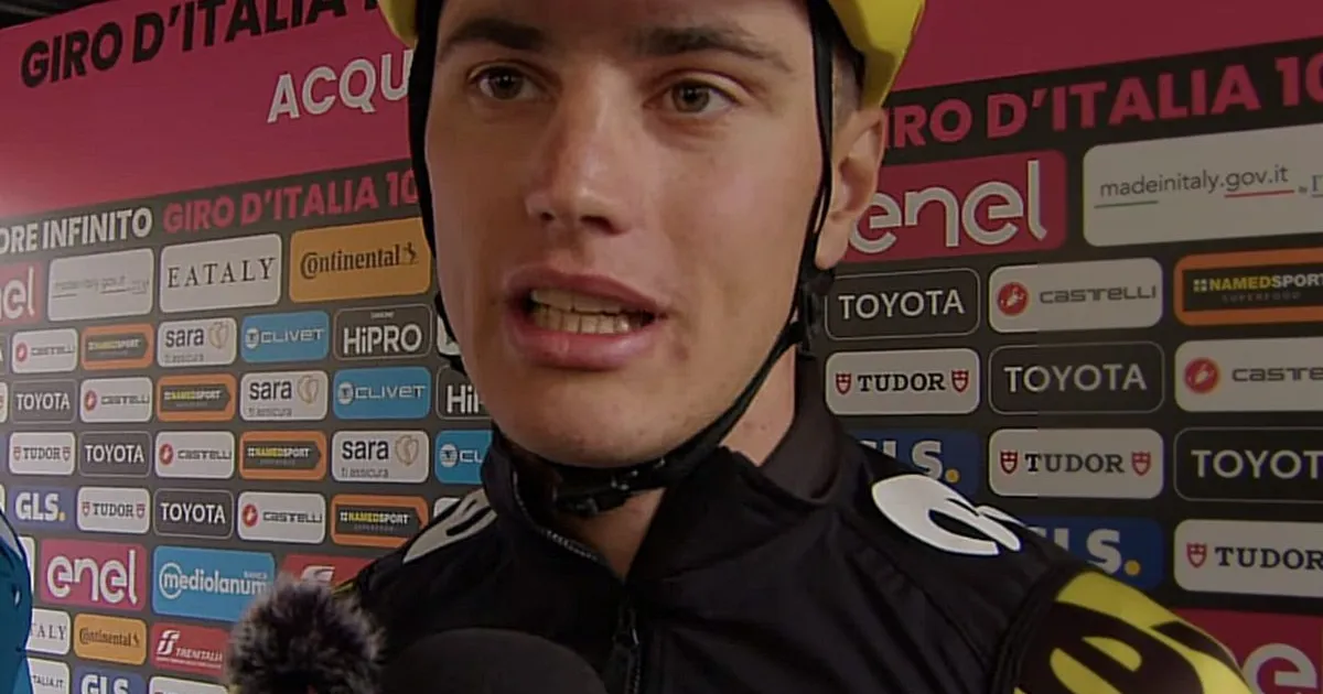 Team Visma | Lease a Bike lose Olav Kooij at the Renewi Tour after mid-stage crash