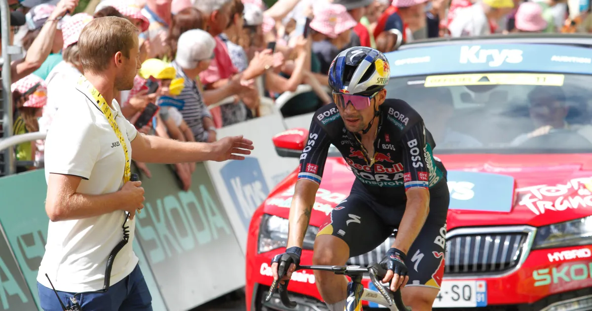 Disappointment at Red Bull after Primoz Roglic lost his chance to win ...