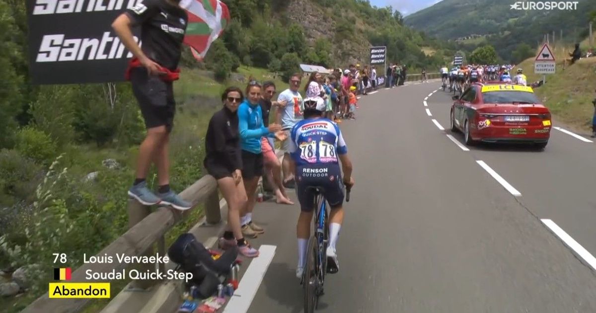 Remco Evenepoel loses key domestique as Louis Vervaeke abandons 2024 ...