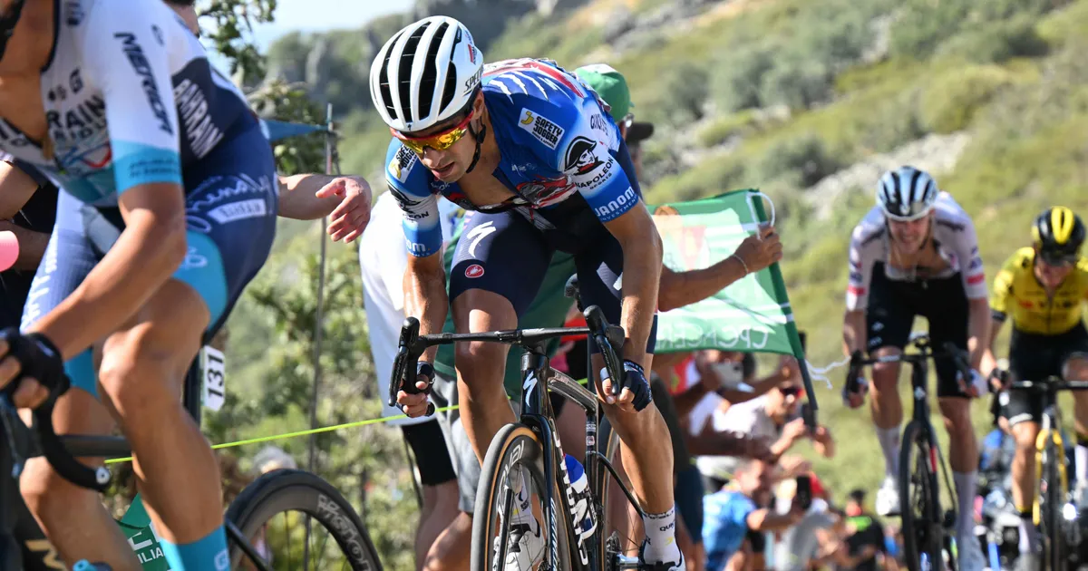 "I had a moment of difficulty" - Mikel Landa survives scare to keep Red Jersey hopes alive at ...