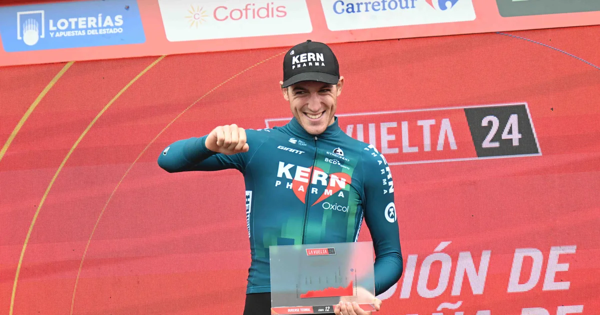 Pablo Castrillo, the star of the Vuelta a España 2024: "I didn't ...