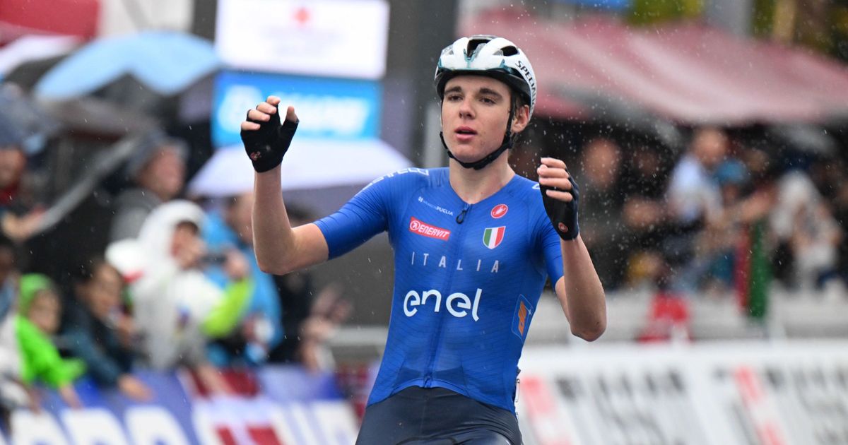 Results U23 Men's 2025 World Championships Road Race | Lorenzo Finn (18 ...