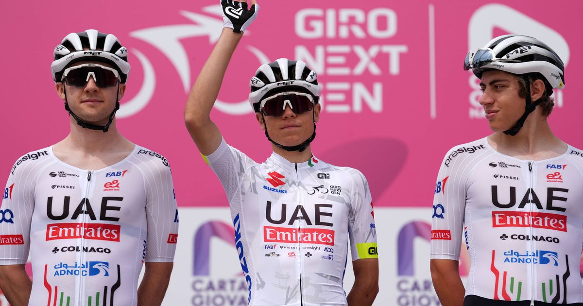 “It’s exciting to be with Tadej Pogacar in the best team in the world ...