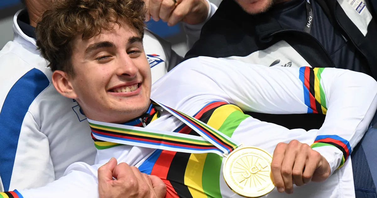 New French super climber wins junior time-trial worlds: "Today a dream ...