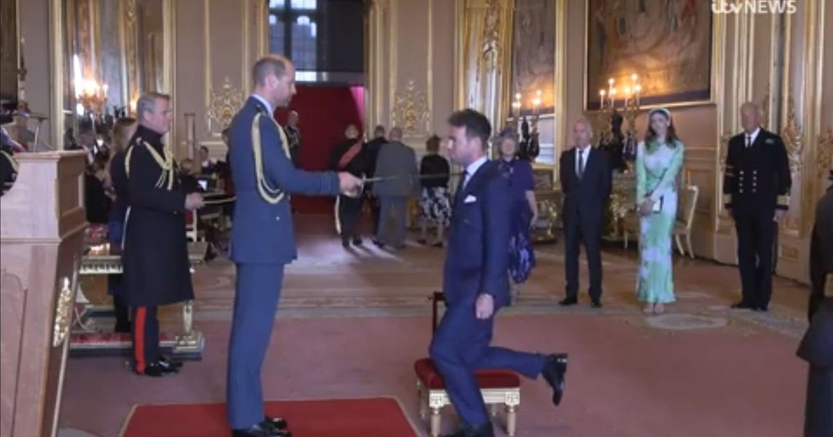 Arise Sir Mark! Cavendish officially receives knighthood from Prince ...