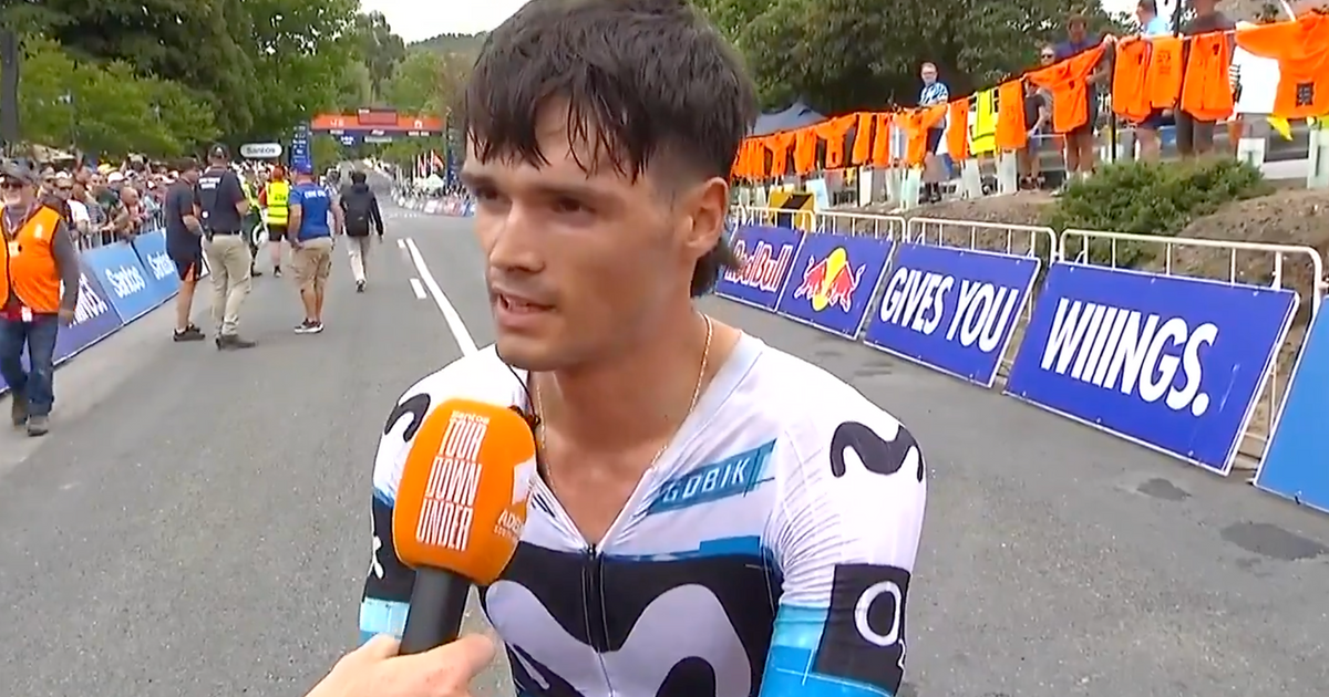 Javier Romo and a victory for Movistar that did not come by chance: "I ...