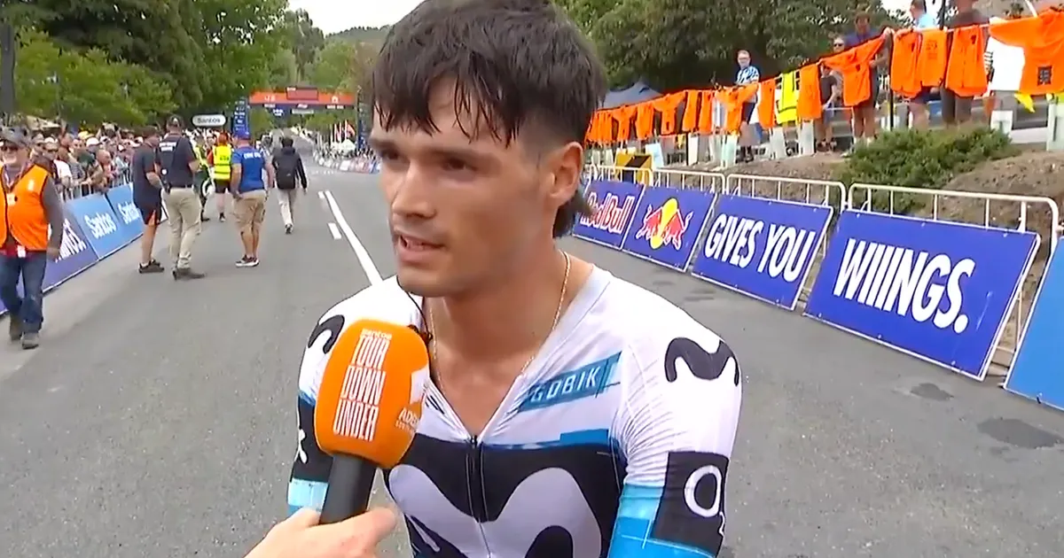 Javier Romo and a victory for Movistar that did not come by chance: "I ...