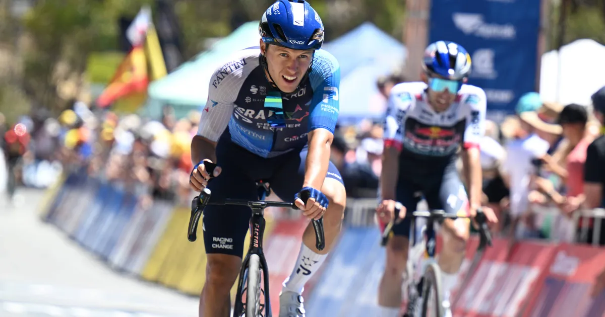 "I just had to stay in the wheel of Vacek" - Corbin Strong secures his ...