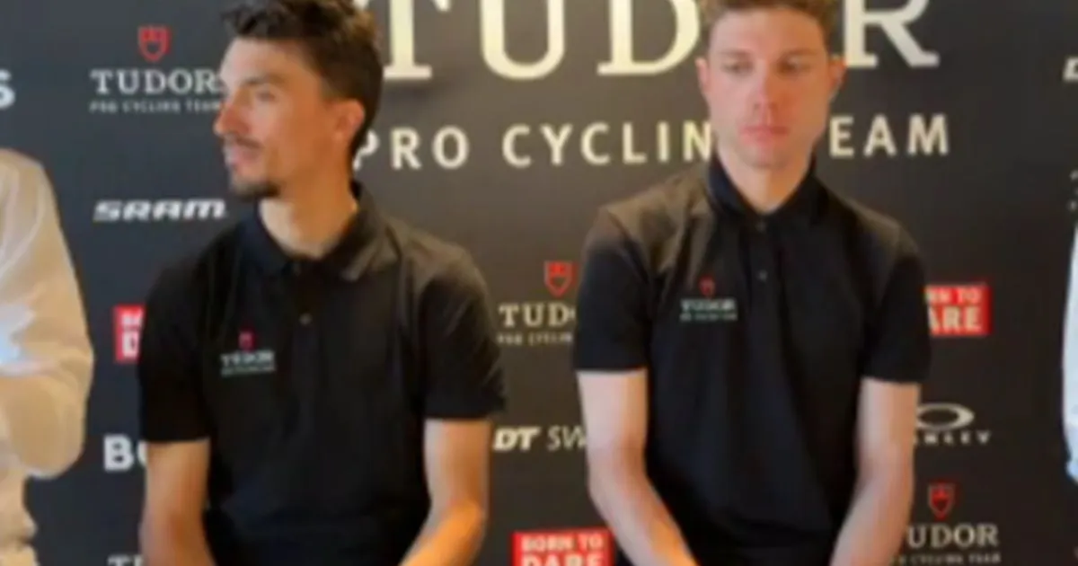 Julian Alaphilippe and Marc Hirschi reveal debut race as Tudor riders