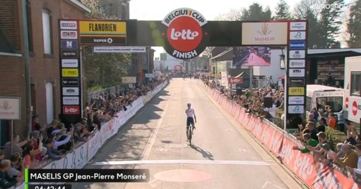 Alexys Brunel holds off peloton solo to take dramatic breakaway win at ...