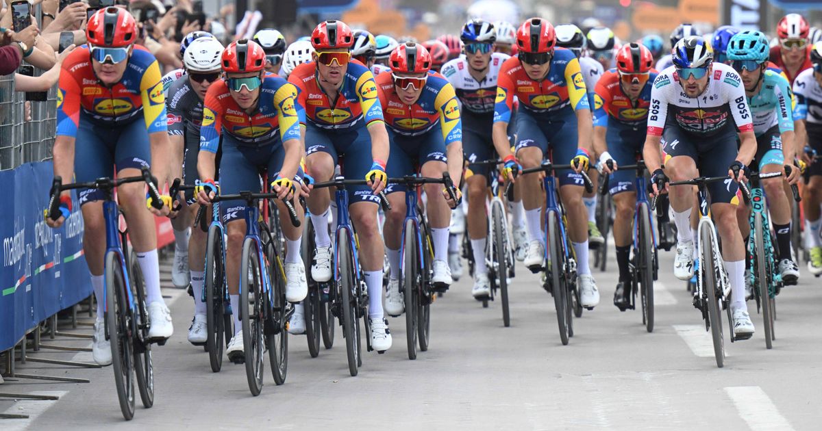 "We're up against very strong competitors like Van der Poel, Pogacar ...