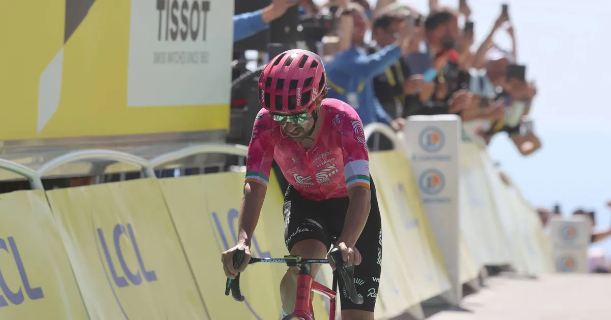 VIDEO | Tour de France hero Ben Healy celebrates a lap early in ...