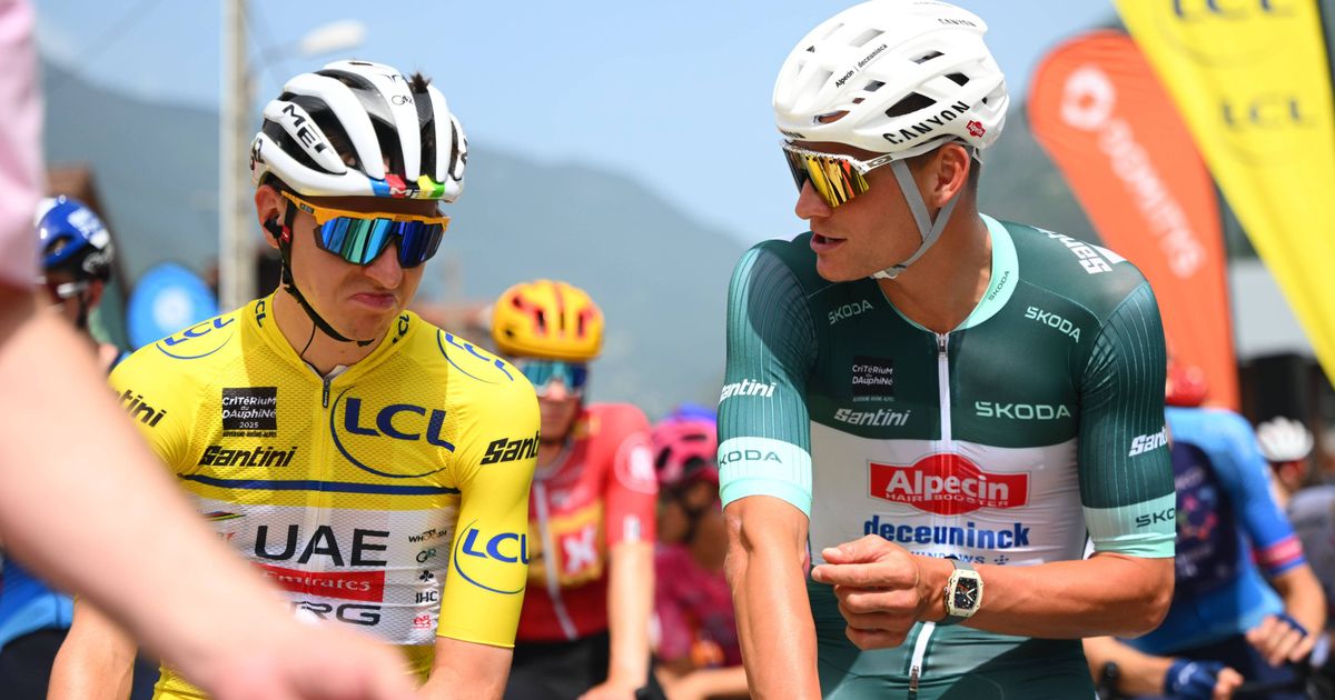 "The bodies of Pogacar and Van der Poel suffer a little trauma every ...