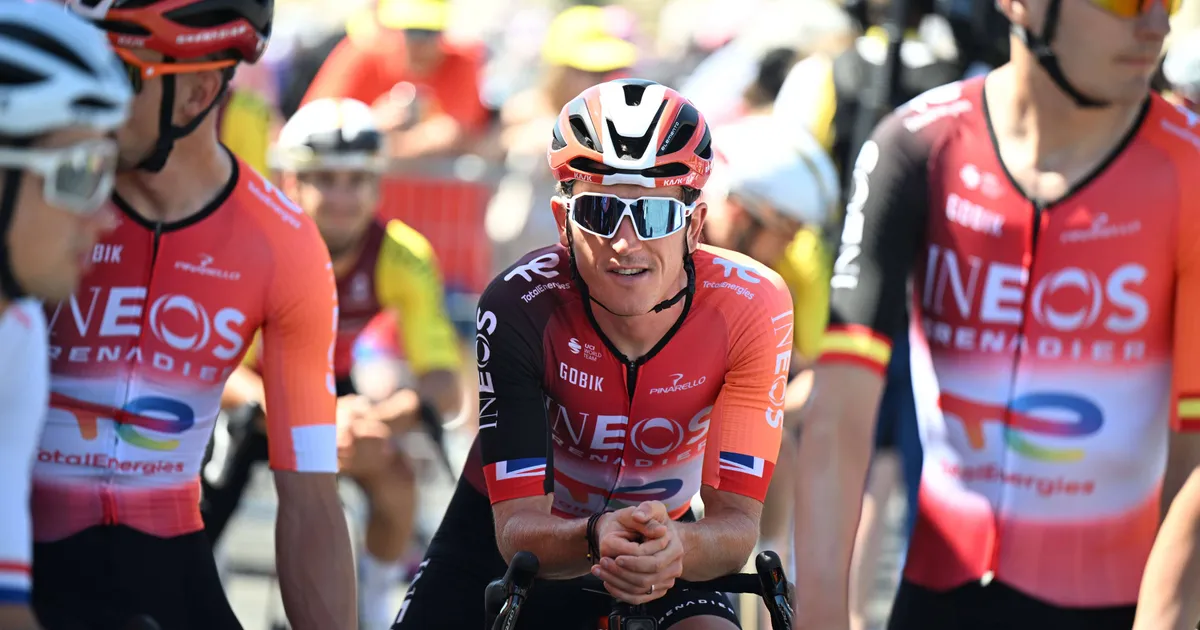 "I rode up to Visma and asked the boys, 'Is it just me or has that moto been there all day ...