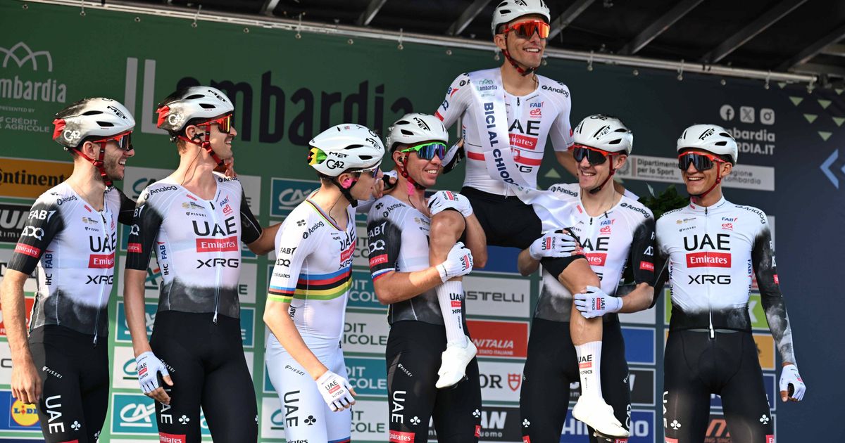 UCI Rankings Team Update | UAE breaks the 40.000 points barrier for the ...