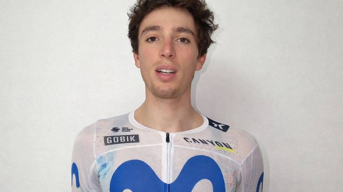 "I’m happy to race in hot conditions": Movistar's youngest rider looks ...