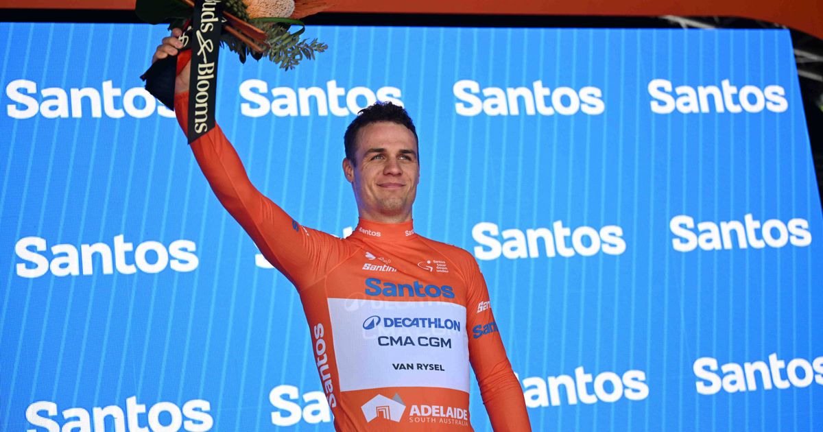 General classification Tour Down Under 2026 stage 1 - Lund Andresen new ...