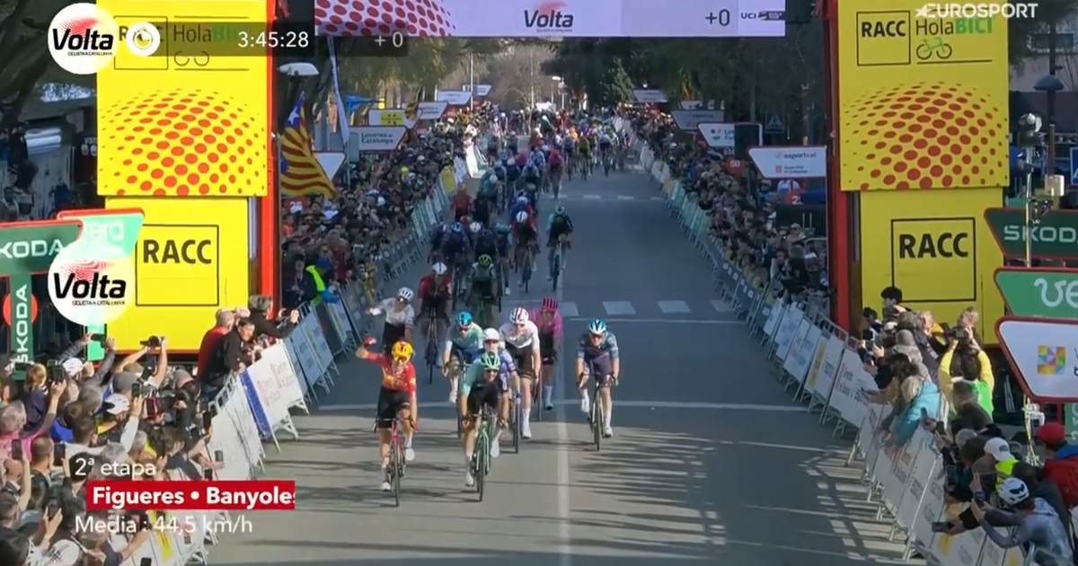 Results Volta a Catalunya 2026 stage 2 | Magnus Cort Nielsen takes ...