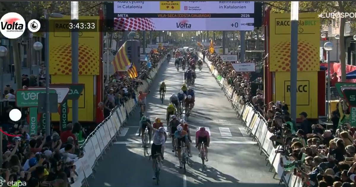 Results Volta a Catalunya 2026 stage 3 | Evenepoel attacks and crashes ...