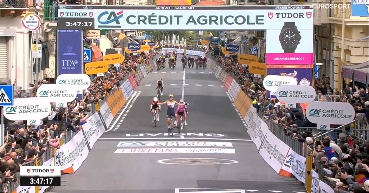 Results Milano-Sanremo Women 2026 | Lotte Kopecky adds another Monument ...