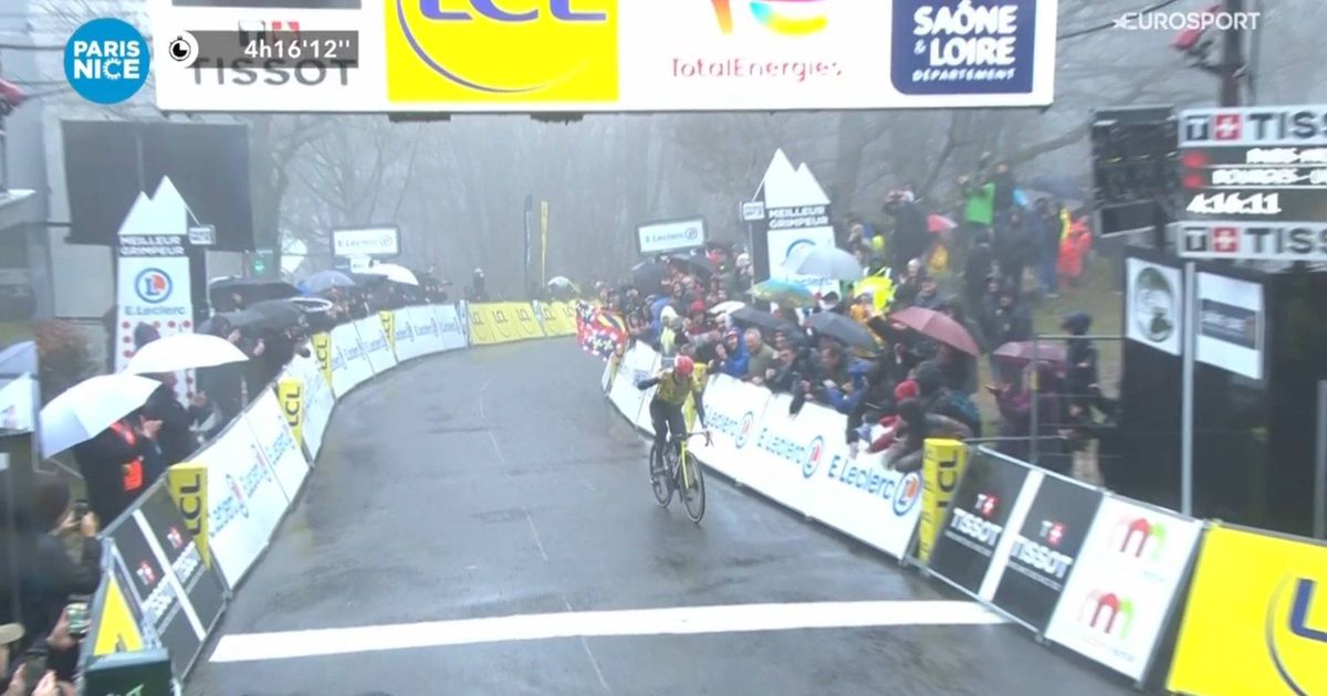 Results Paris-Nice 2026 | CHAOS on queen stage: Jonas Vingegaard wins ...
