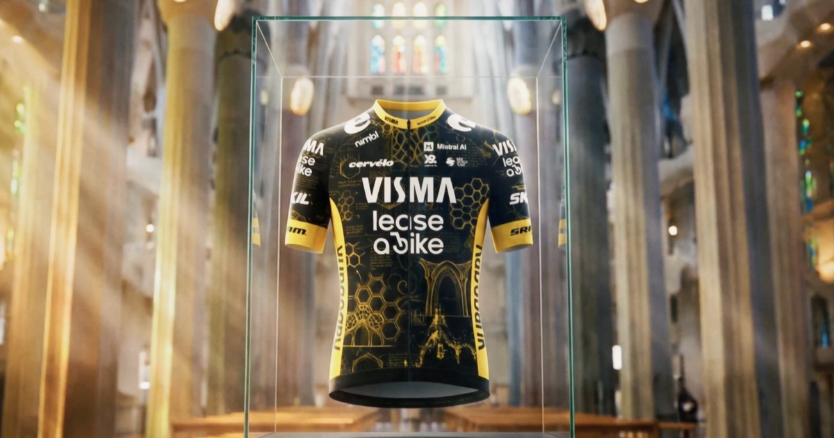 Team Visma | Lease a Bike reveal 2026 Tour de France jersey design ...