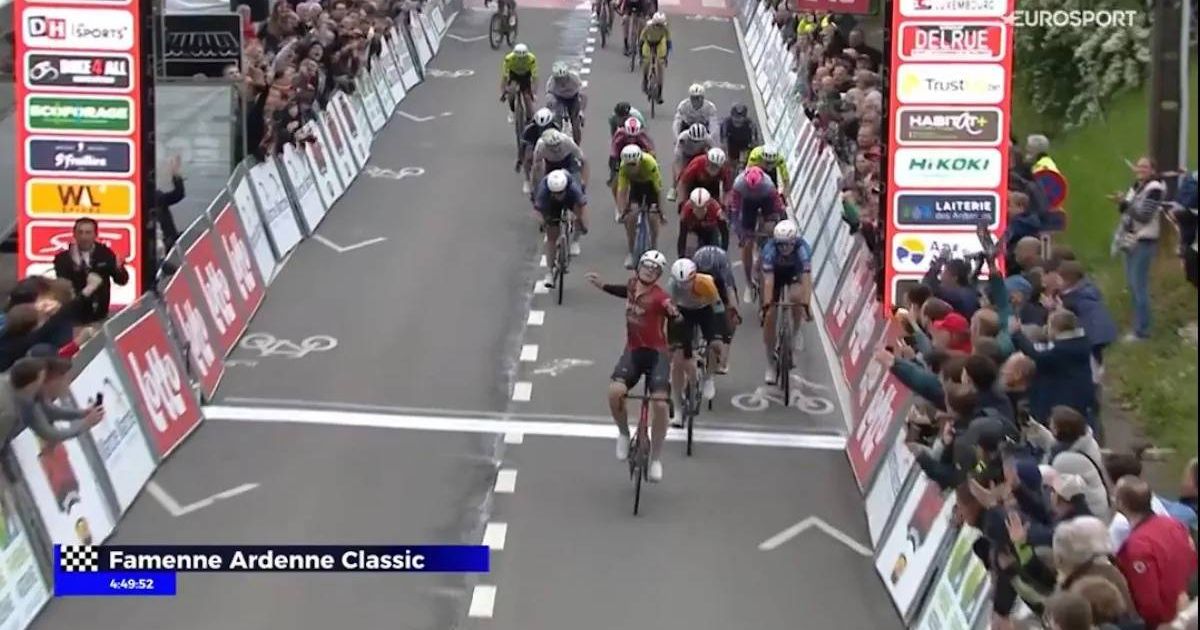 Results Famenne Ardenne Classic 2026 | Arnaud de Lie sprints to ...
