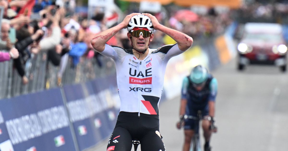 Results Giro d'Italia 2026 stage 5 - Igor Arrieta wins DRAMATIC day ...