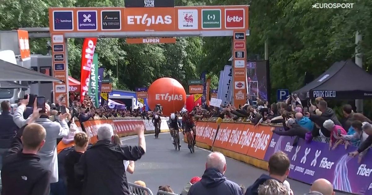 Results Tour de Wallonie 2026 Stage 4 - Arnaud De Lie denies Riley ...