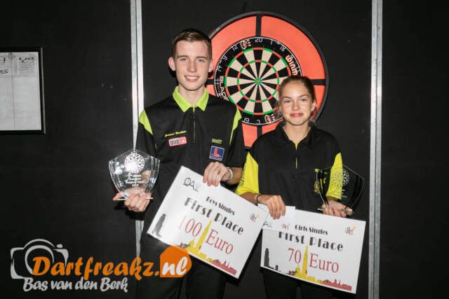 Open Belgie: Julie Tierens en James Beeton pakken jeugdtitels