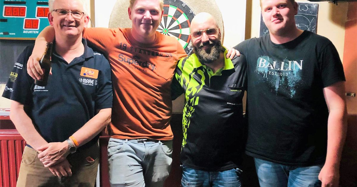 Corné van Mastrigt, Jimmy van Schie en Danny Trijp winnen in Dongen