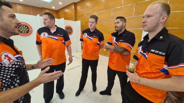 Nederlandse heren laten goud ontglippen tijdens WDF Europe Cup