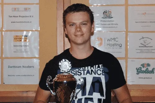 Jeffrey de Graaf winnaar van het Open Reek, Marco Flach runner-up