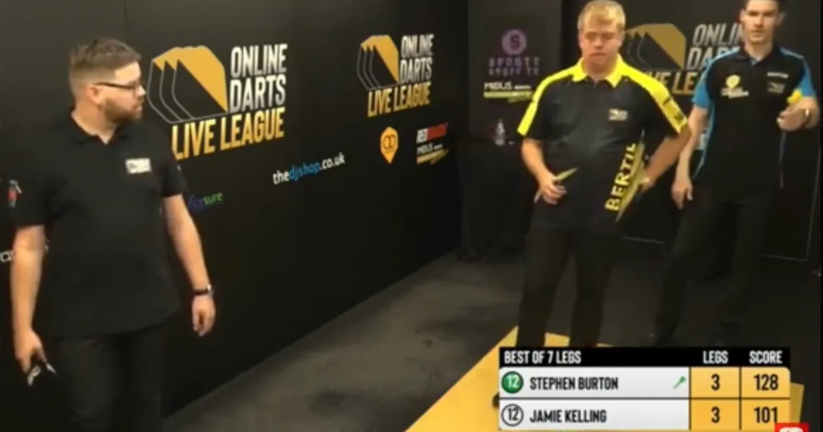 VIDEO: Jamie Kelling wint een leg met 541 punten in Darts League