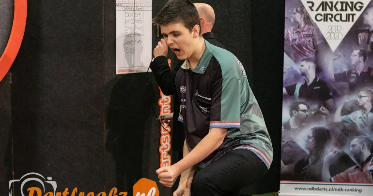 Opmerkelijke prestatie van jonge Haagse dart sensatie Bradly Roes in ...