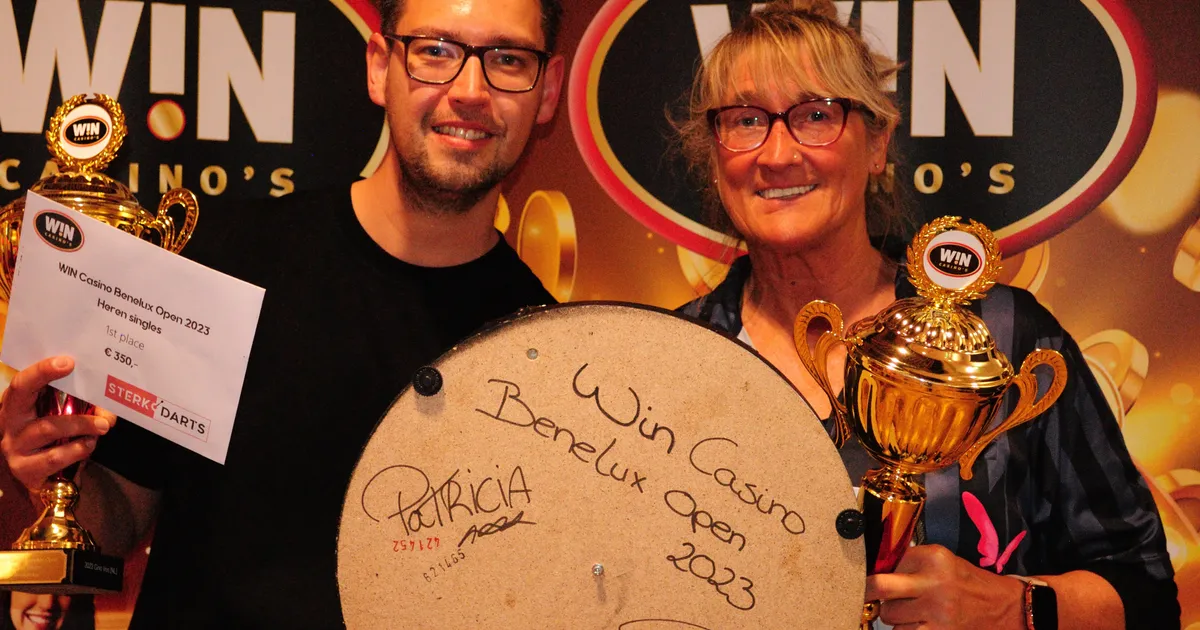 Gino Vos en Patricia de Peuter winnen het WIN Casino Benelux Open 2023