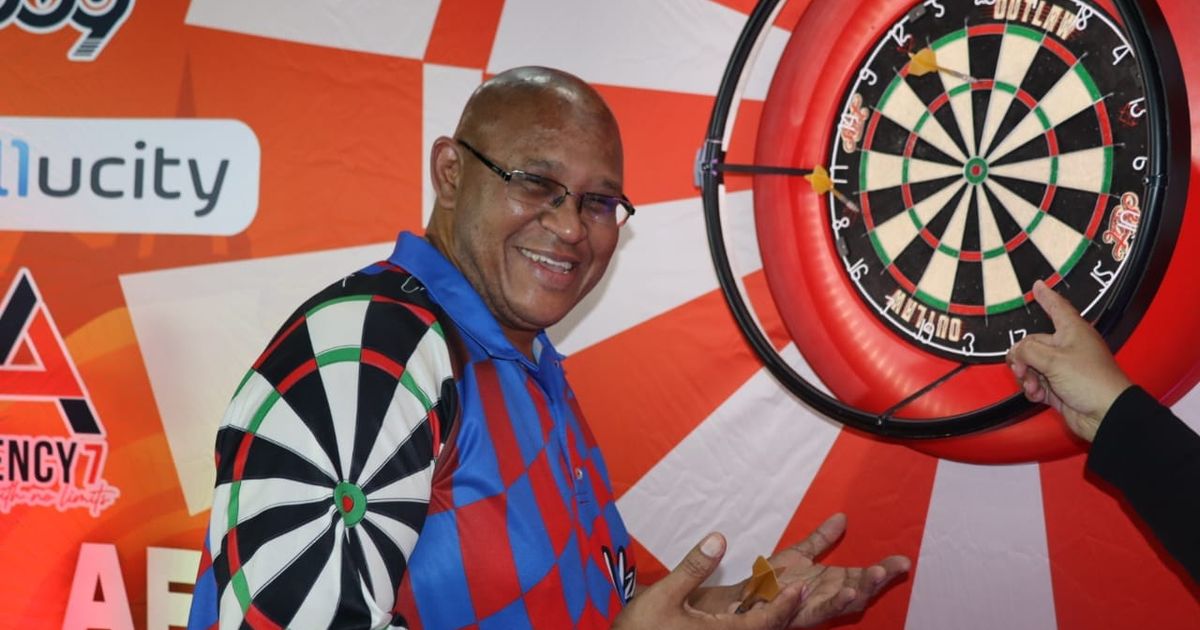 Afrikaanse PDC WK qualifier Simon Adams overleefde 18 wedstrijdpijlen