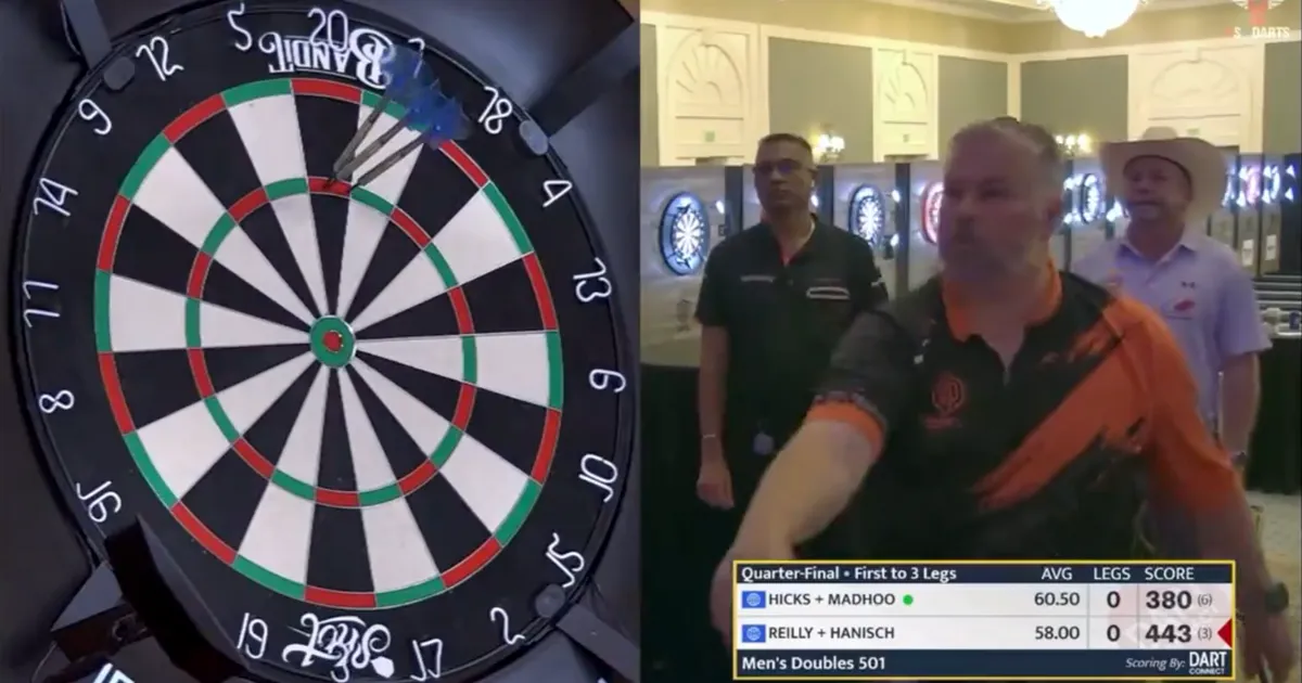 In Florida gooide Scott Hanisch een maximale score en dan gebeurde er ...