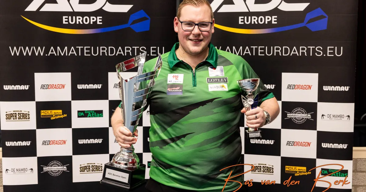 ADC Benelux Open 2024: Marvin van Velzen is de kampioen, Gloudemans ...