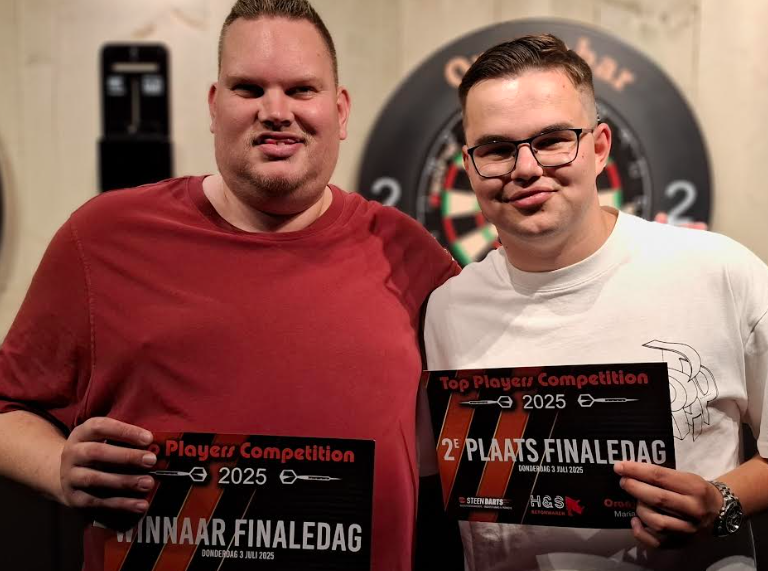 Wesley Plaisier wint de Top Players Competition 2025 en lost Jeffrey ...