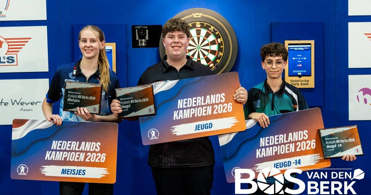 Jaco van Dijk, Sidney Askarian en Michelle Krug pakken Nederlandse ...