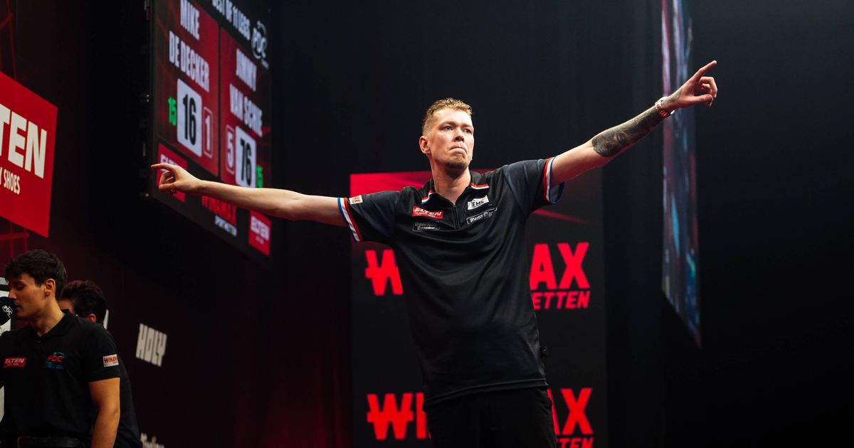 Programma, finaledag Baltic Sea Darts Open begint vroeger: Van Schie ...