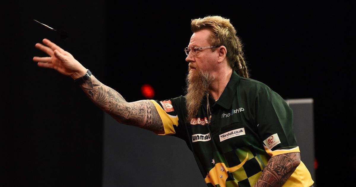 Simon Whitlock falls at the first hurdle on World Seniors Championship ...