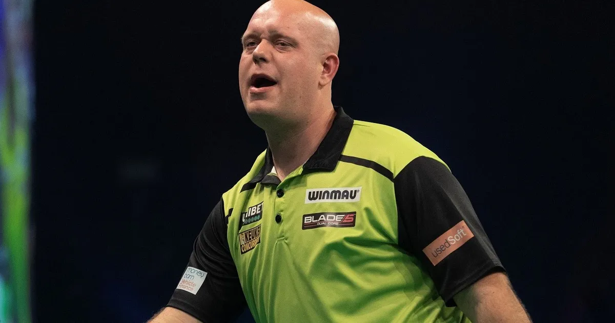 Van Gerwen produces fourth highest losing average in PDC history