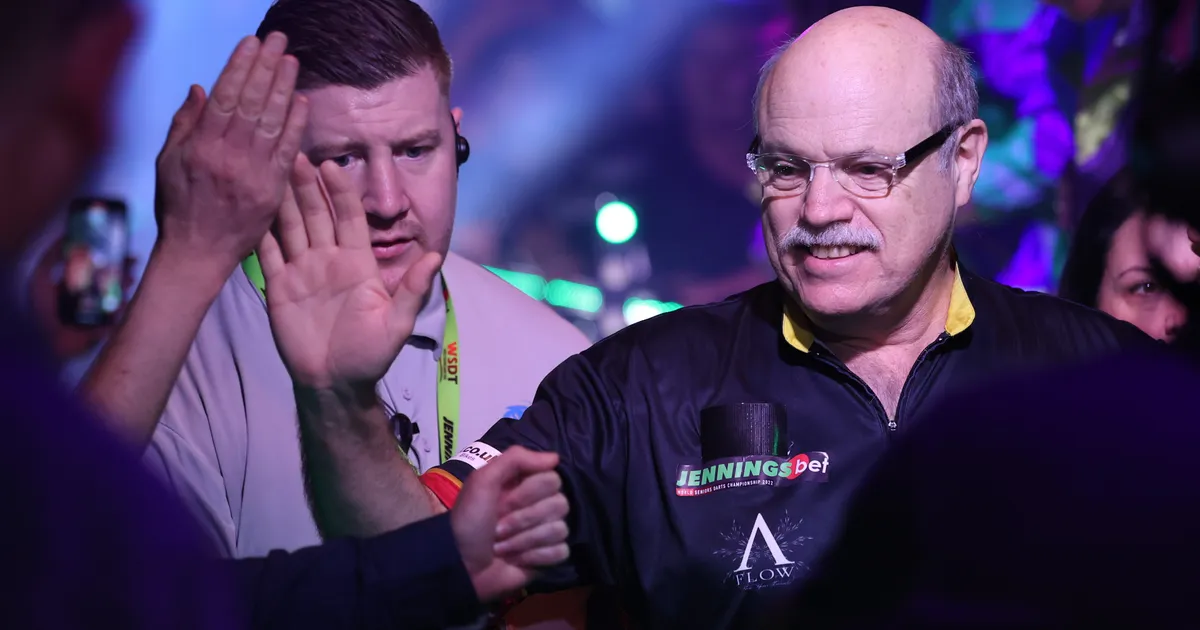 Larry Butler accepts World Seniors Darts Championship invite, 22 out of ...