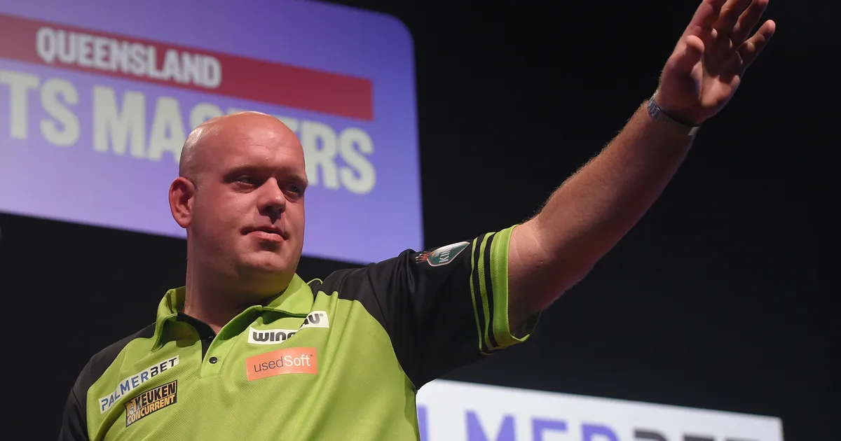 Frustrating end for Van Gerwen in New Zealand: 'I can only put the ...